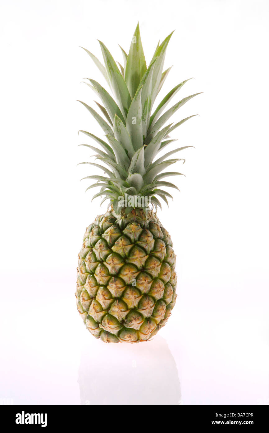 Single Pineapple close up Stock Photo - Alamy