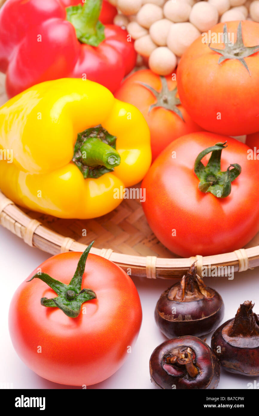 Selection of multicolored vegetables Stock Photo - Alamy