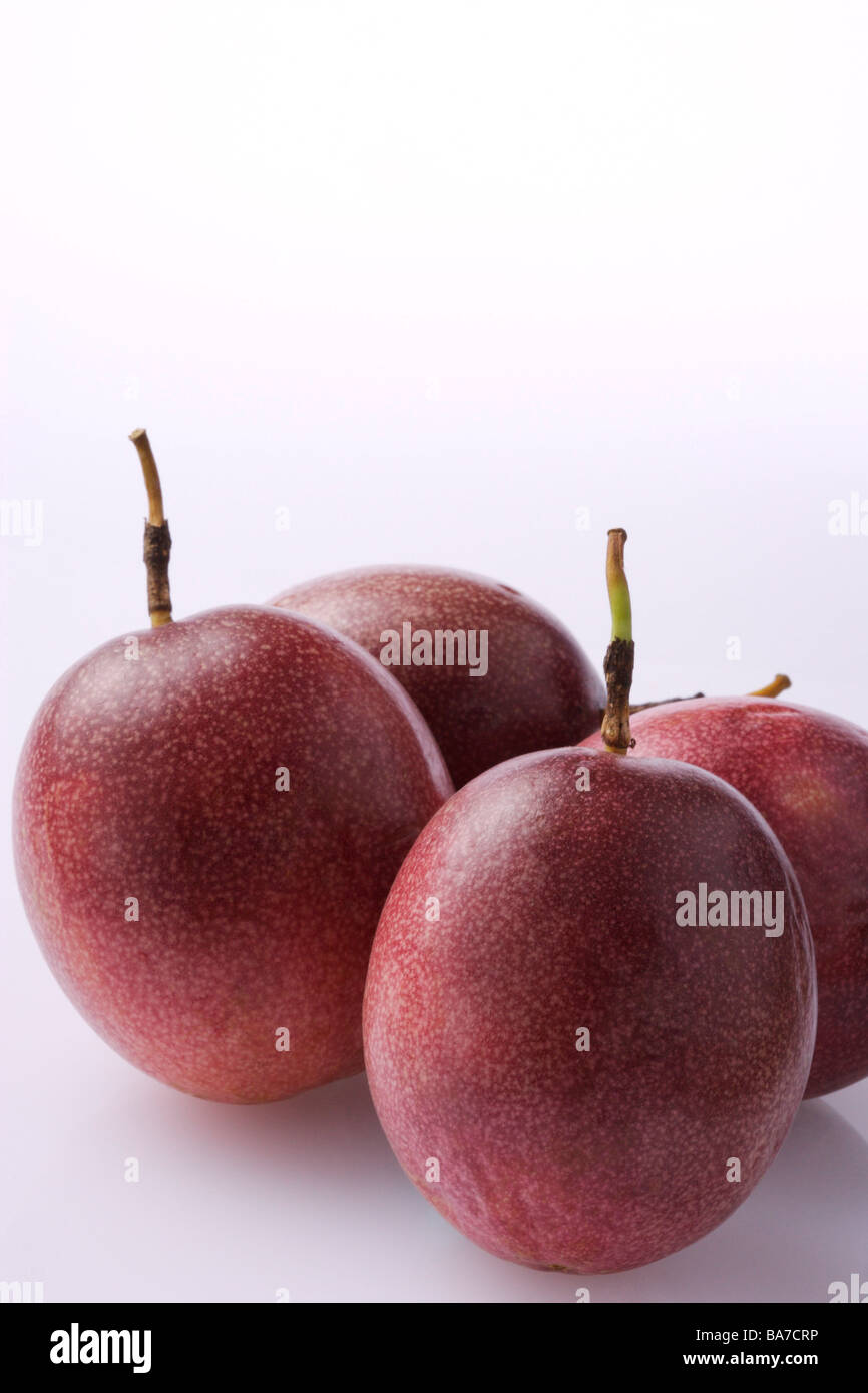 Passion Fruit close up Stock Photo - Alamy