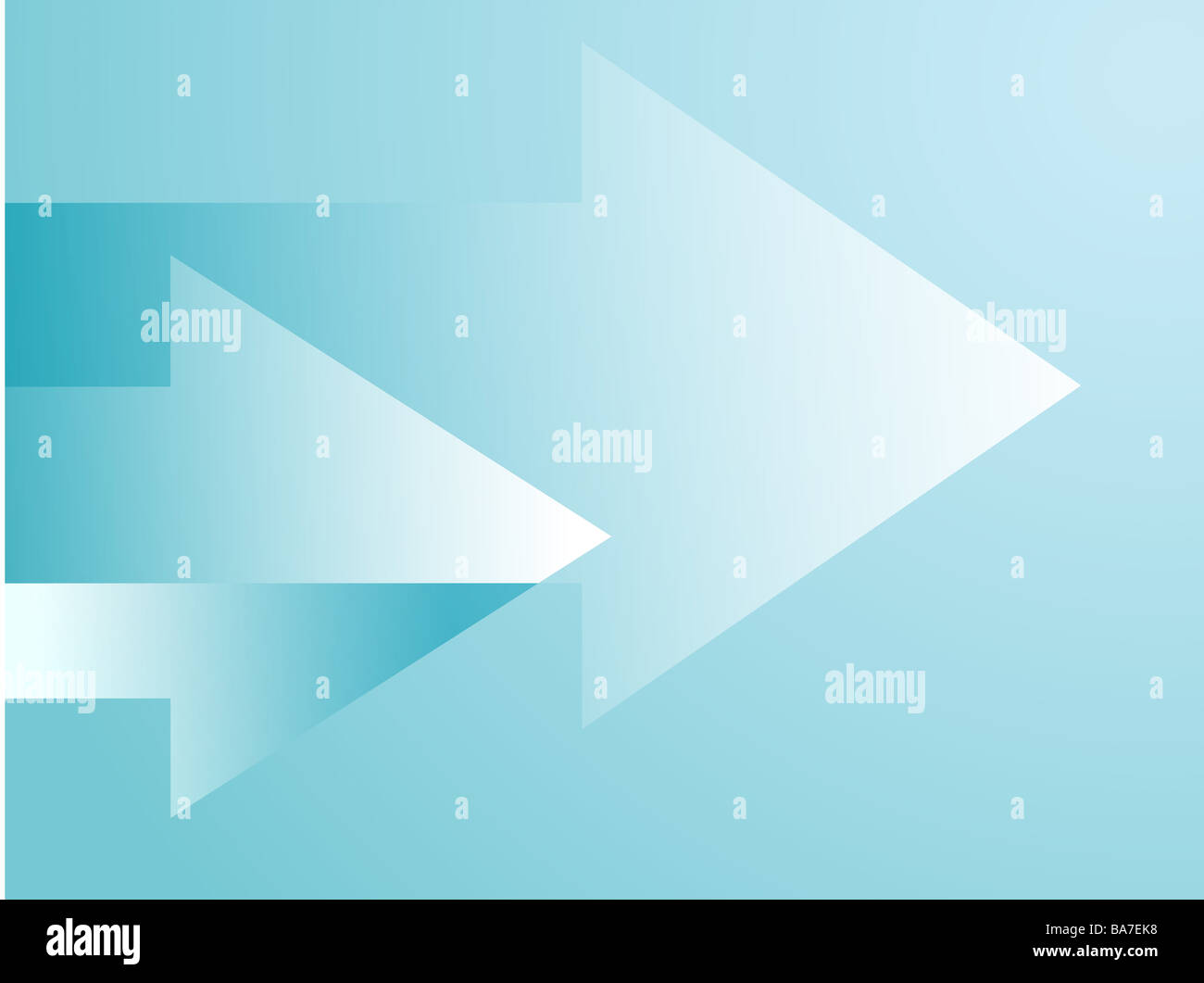 Forward moving arrows pointing right clipart illustration Stock Photo ...