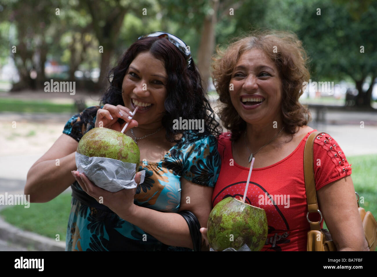 Coconut water sipping hi-res stock photography and images - Alamy