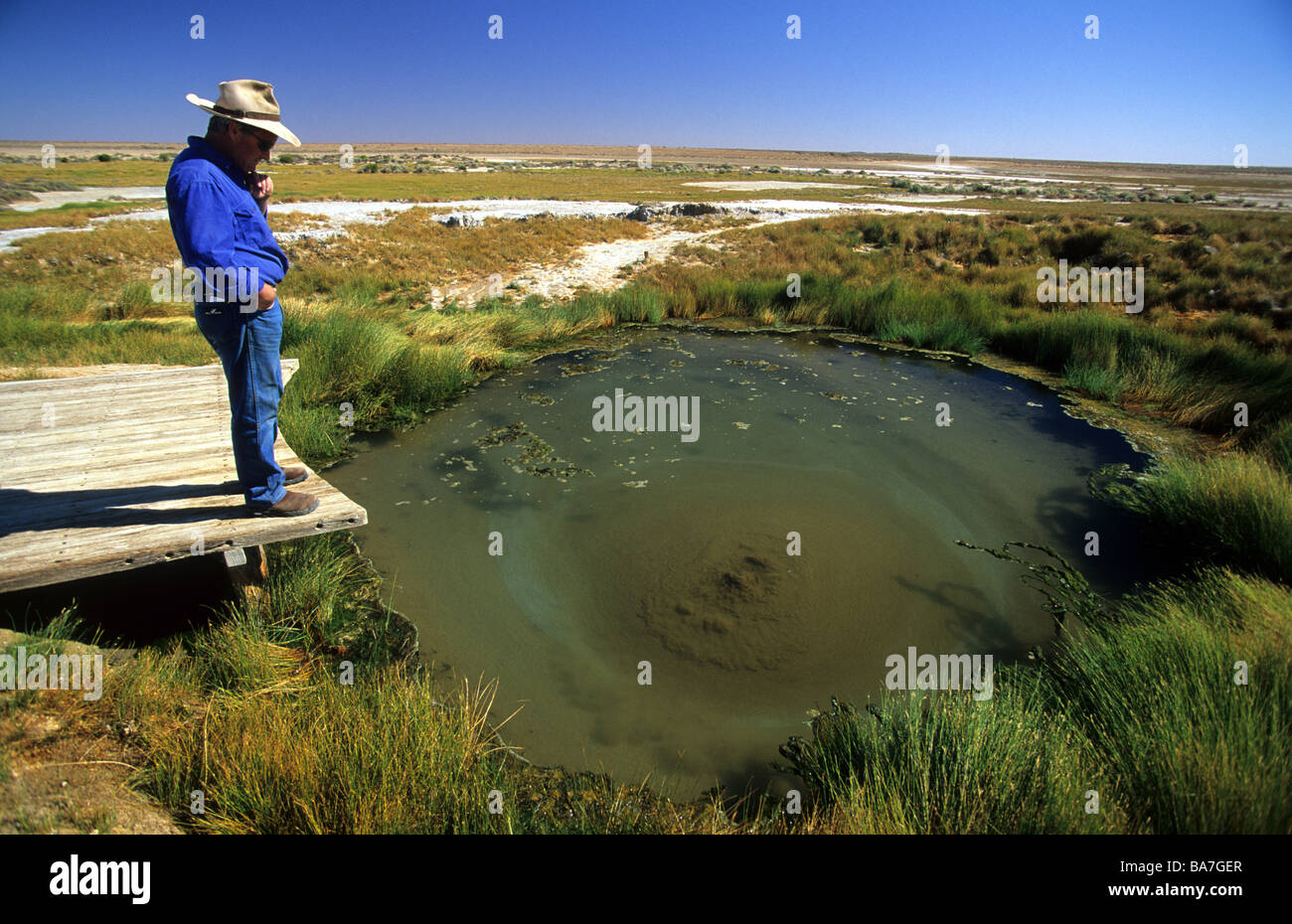 The bubbler mound spring hi-res stock photography and images - Alamy