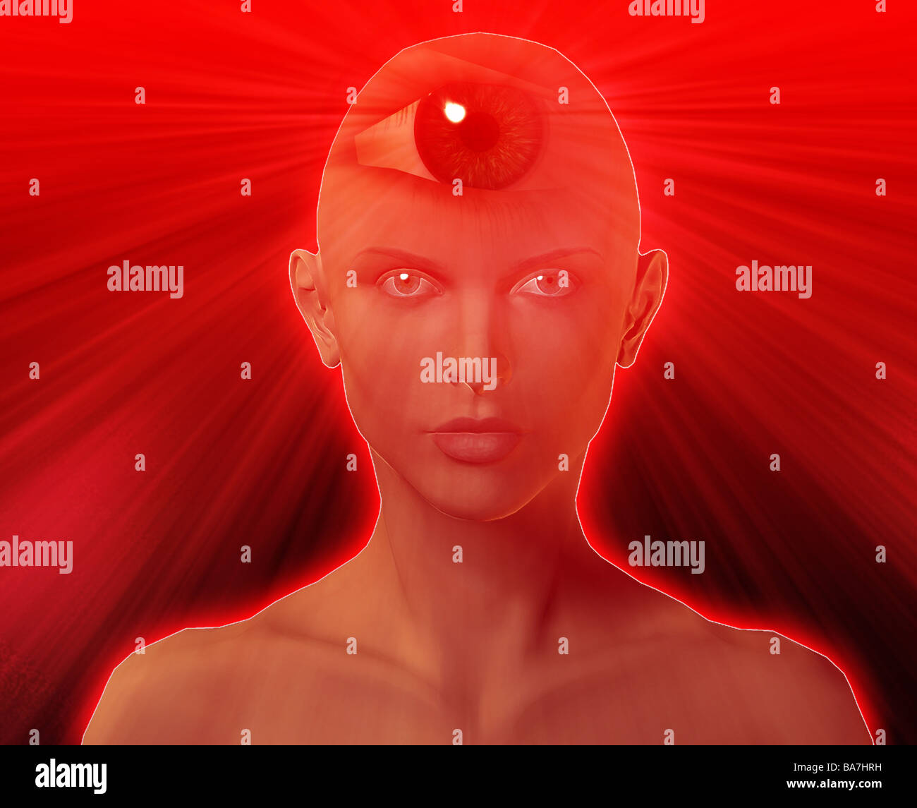 Extra sensory perception hi-res stock photography and images - Alamy