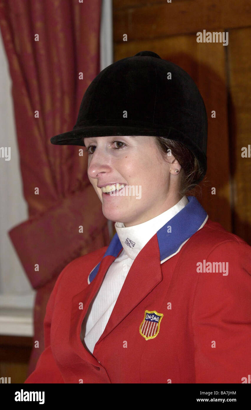 ALISON FIRESTONE AT THE INTERNATIONAL SHOWJUMPING CHAMPIONSHIPS AT ...