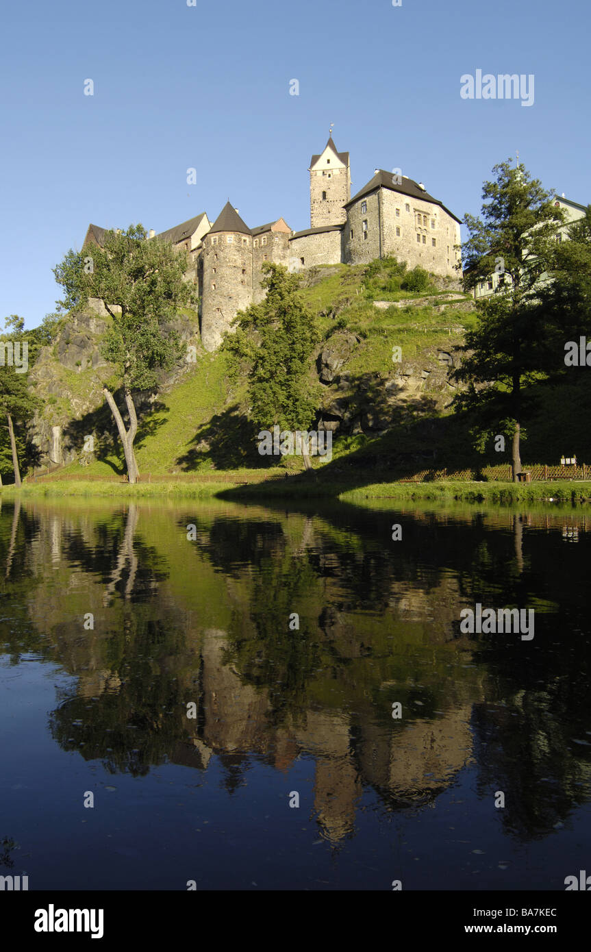 Castle Loket, Czech Republic Stock Photo - Alamy