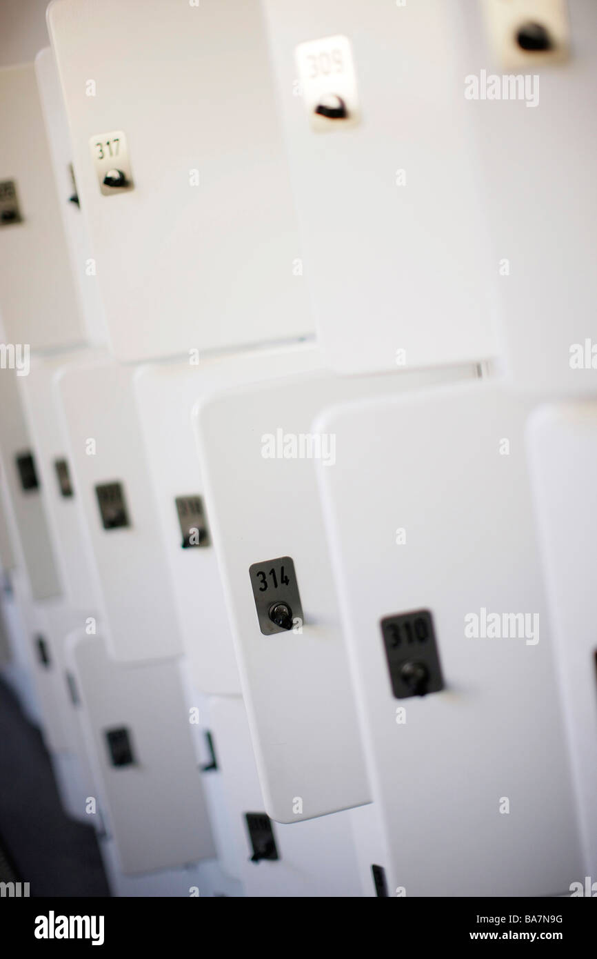 Open lockers hi-res stock photography and images - Alamy