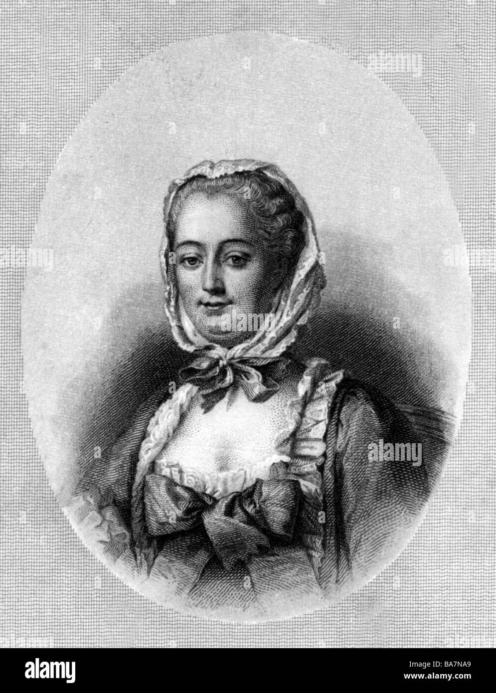 Pompadour, Jeanne Antoinette Poisson Marquise de, 29.12. 1721 - 15.4. ...