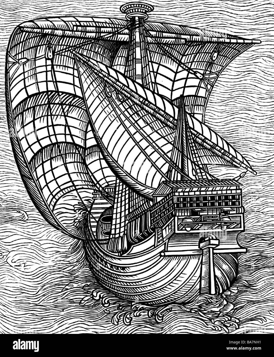 Caravel 15th Century High Resolution Stock Photography and Images - Alamy
