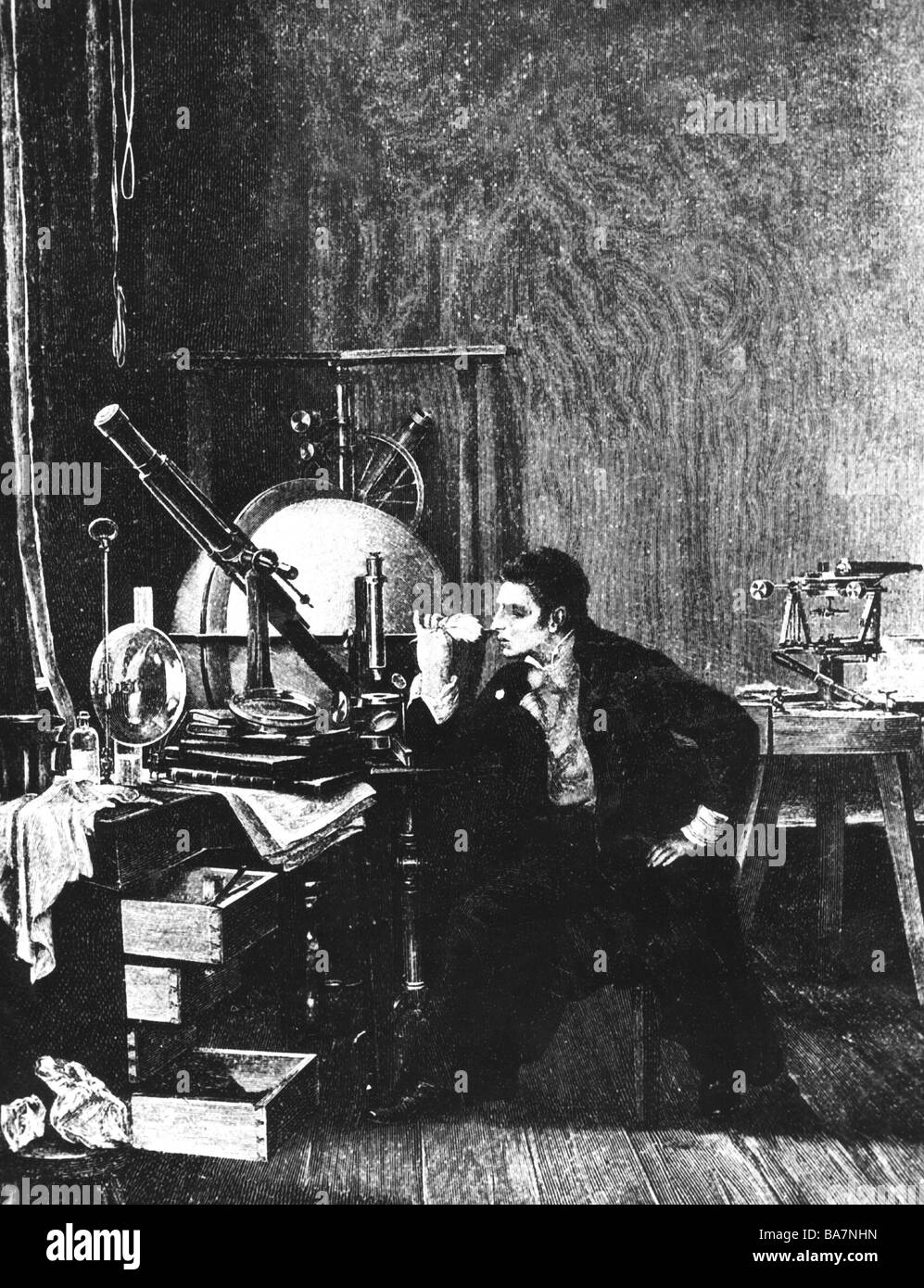 Joseph von fraunhofer sun spectrum hi-res stock photography and images ...