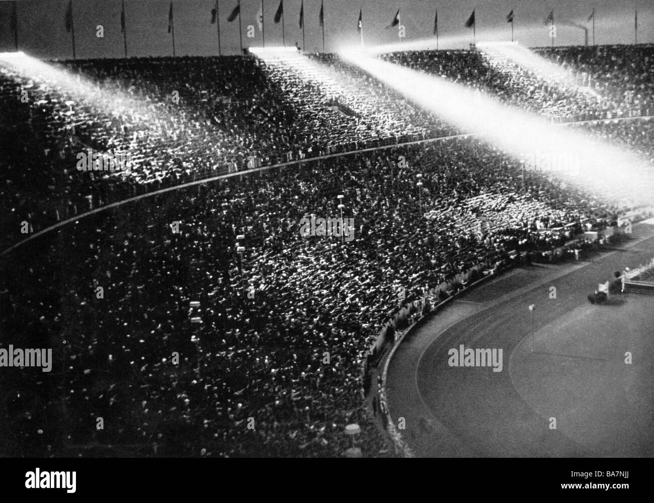 1936 olympic stadium berlin Black and White Stock Photos & Images - Alamy