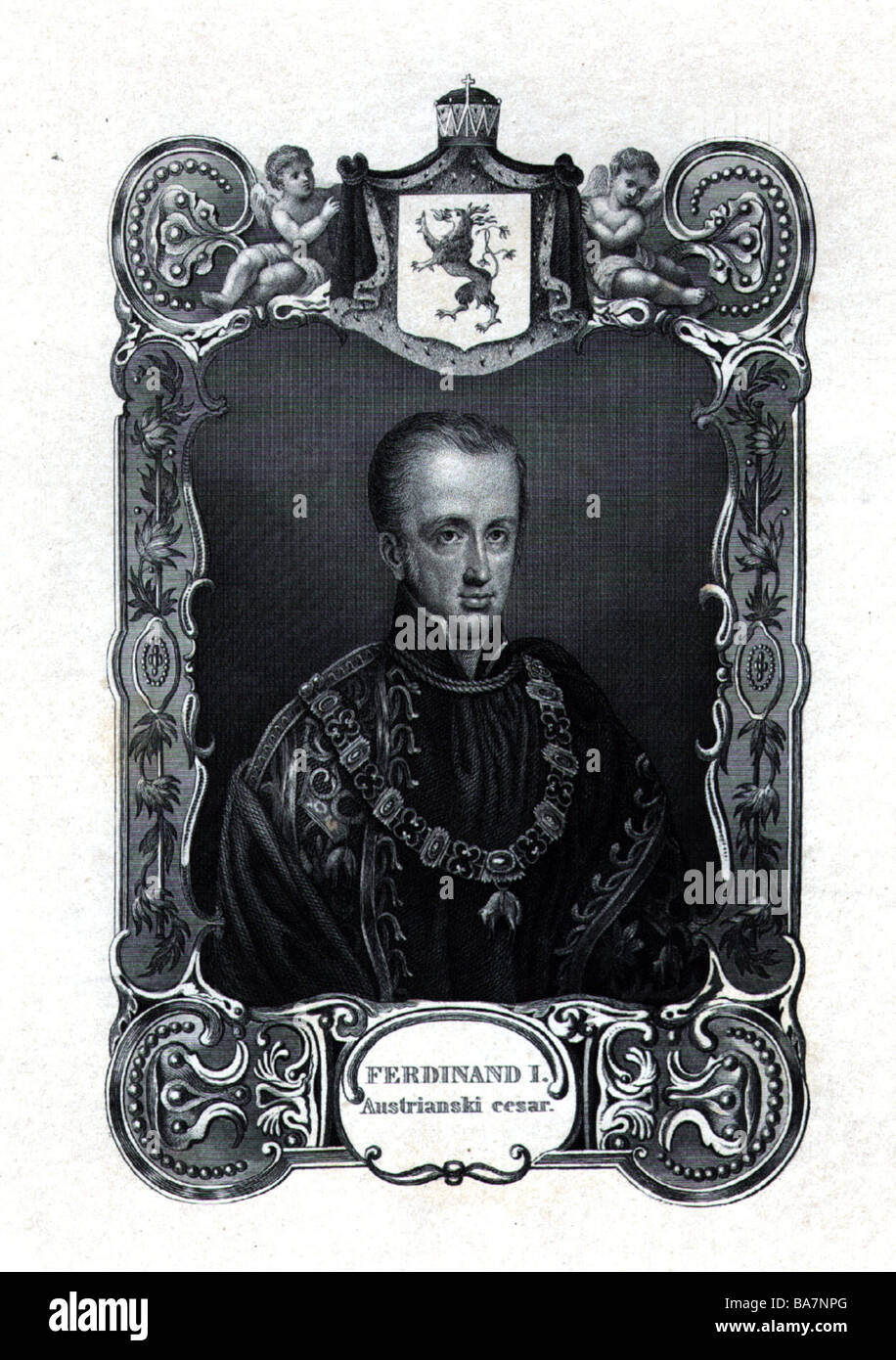Ferdinand I, 19.4.1793 - 29.6.1875, Emperor of Austria (as King of ...
