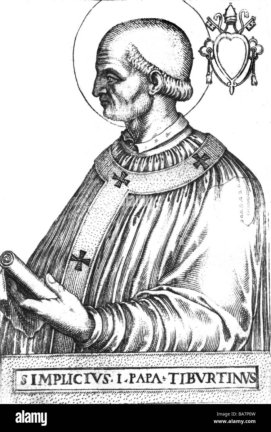 Saint simplicius hi-res stock photography and images - Alamy