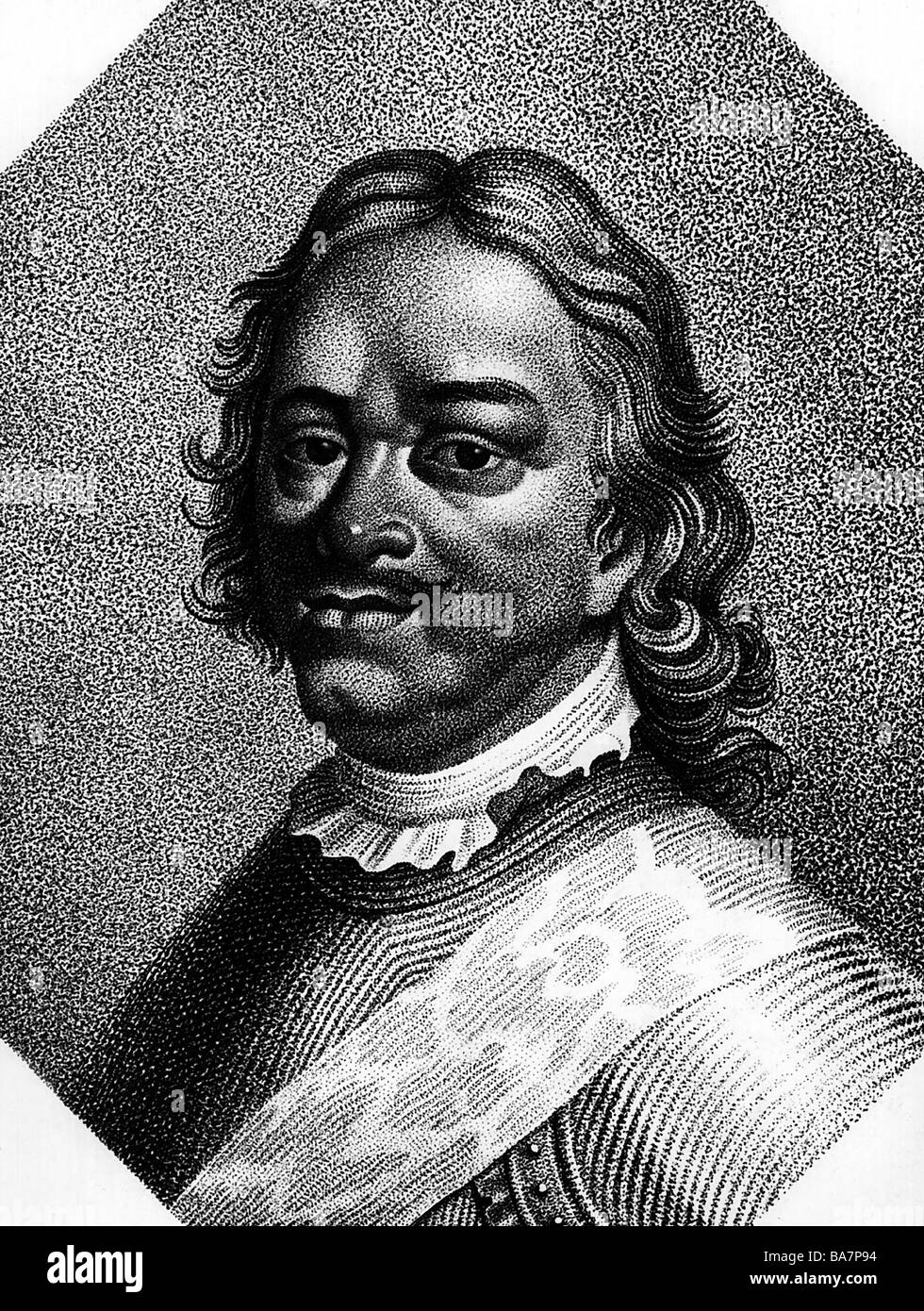 Tzar peter the great Black and White Stock Photos & Images - Alamy