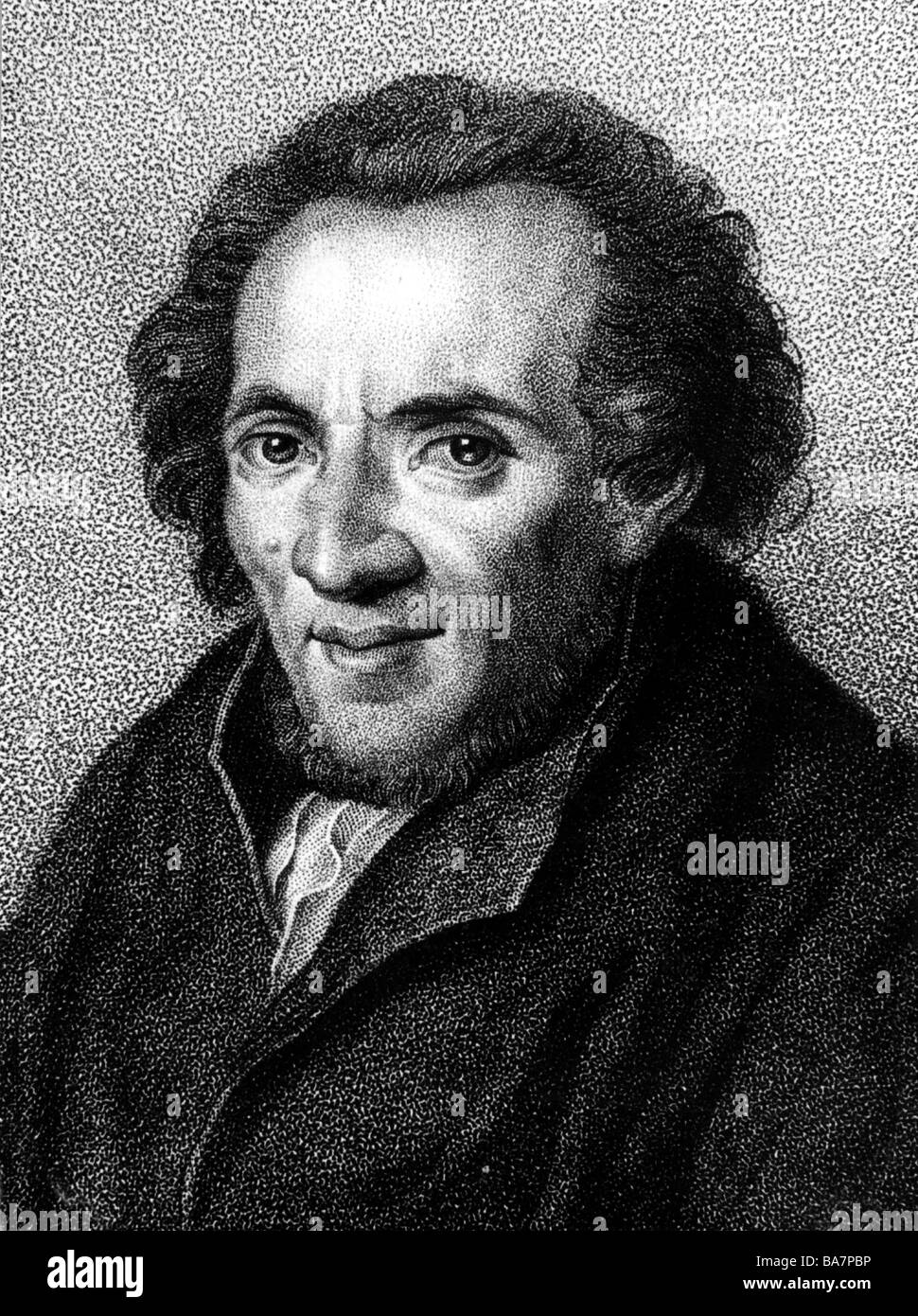 Philosopher moses mendelssohn Black and White Stock Photos & Images - Alamy
