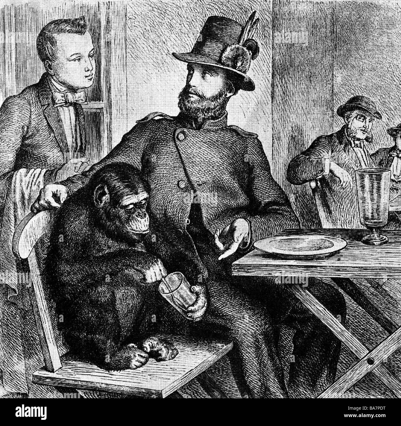 Brehm, Alfred, 2.2.1829 - 11.11.1884, German scientist (zoologist ...