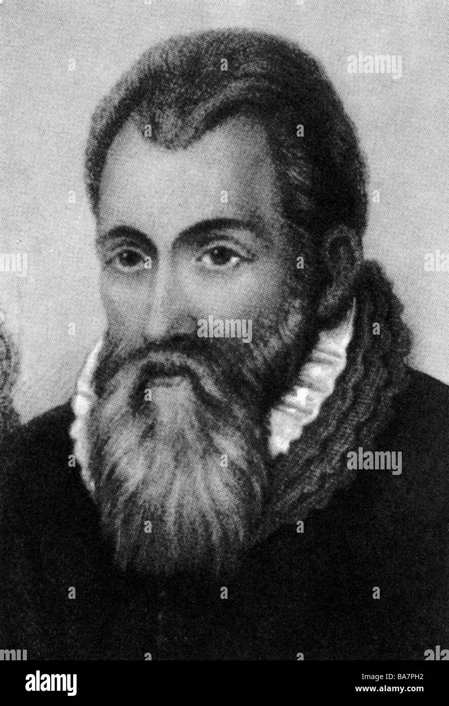 Napier, John, (Neper), 1550 - 4.4.1617, Scottish scientist (mathematist ...