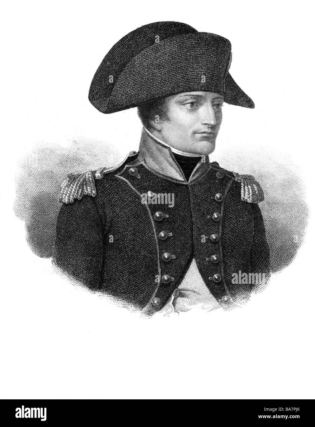 Napoleon portrait engraving hi-res stock photography and images - Alamy