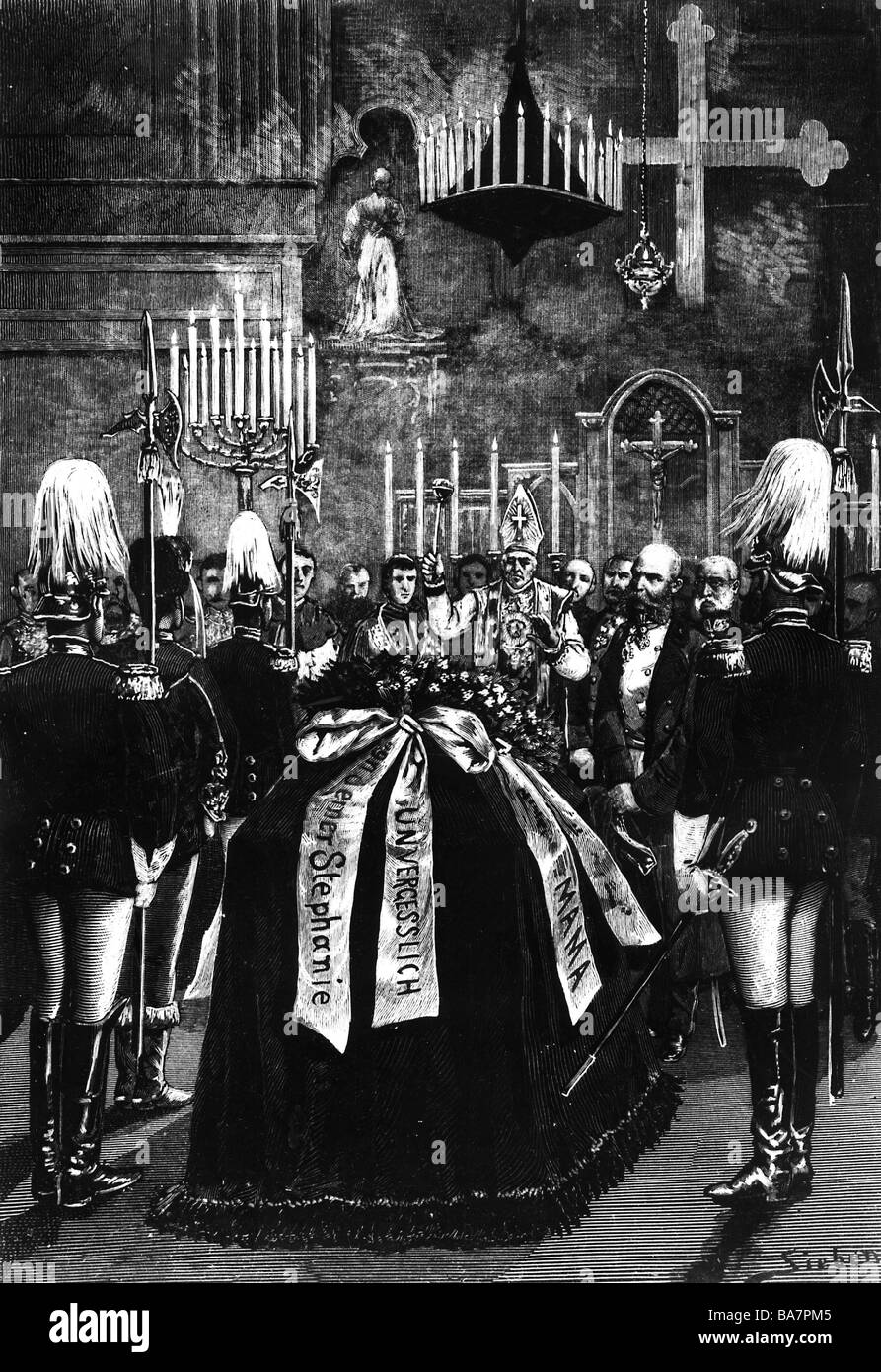 Rudolf, 21.8.1858 - 30.1.1889, Crown Prince of Austria-Hungary, death ...