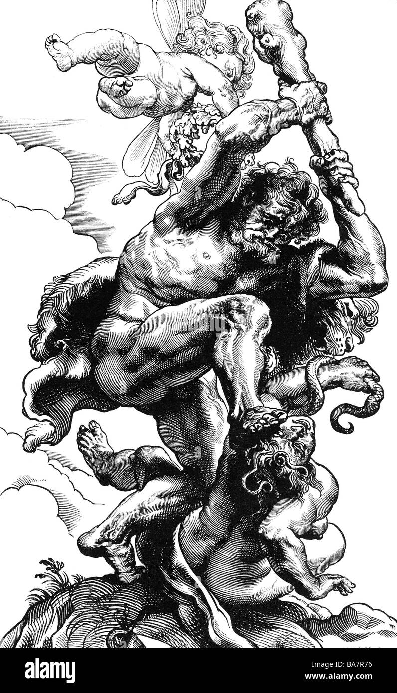 Heracles painting hi-res stock photography and images - Alamy