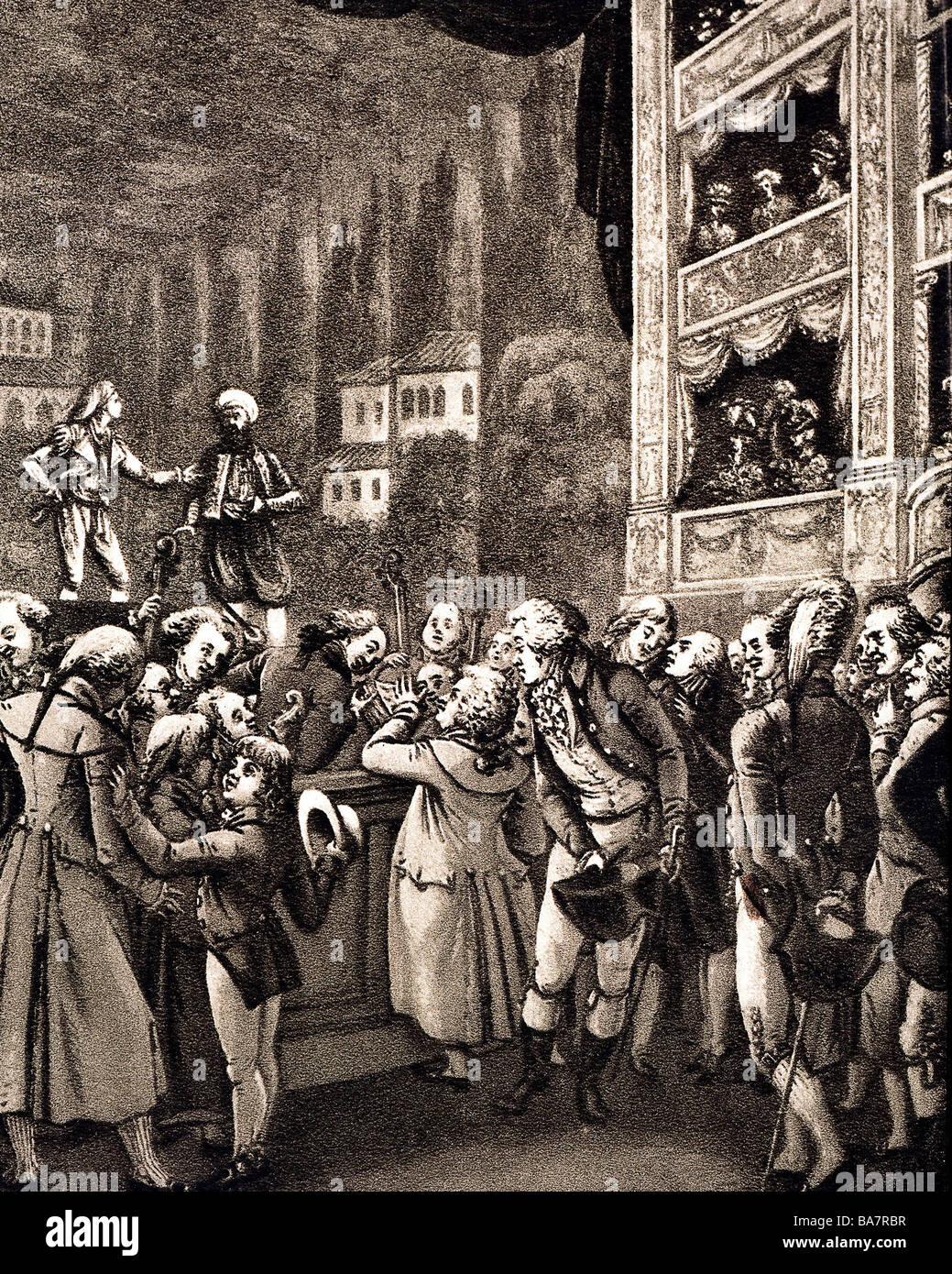 Mozart Performing