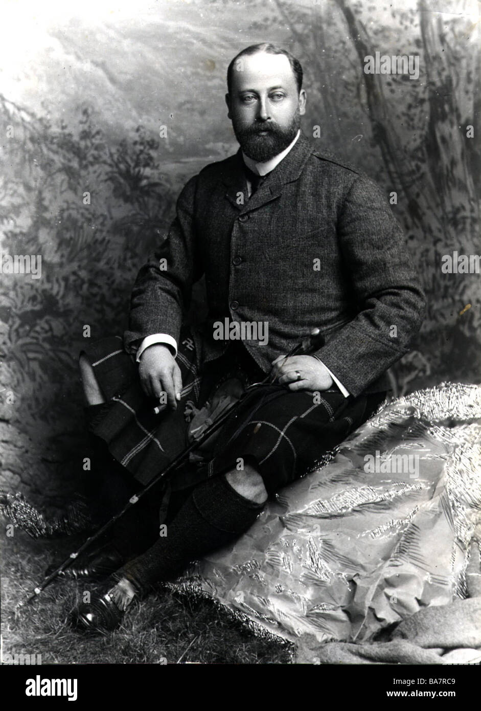 Prince edward albert kilt hi-res stock photography and images - Alamy