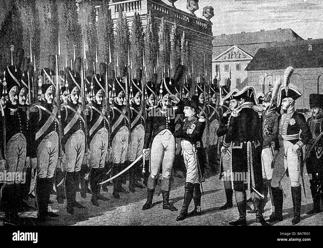 French soldiers 1815 hi-res stock photography and images - Alamy