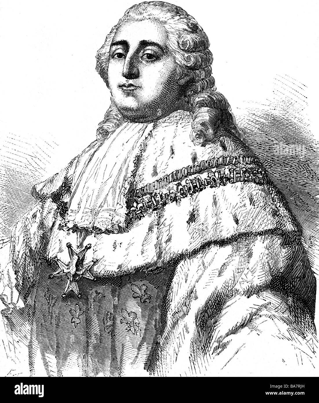 Louis XVI, 23.8.1754 - 21.1.1793, King of France 10.5.1774 - 21.9.1792 ...