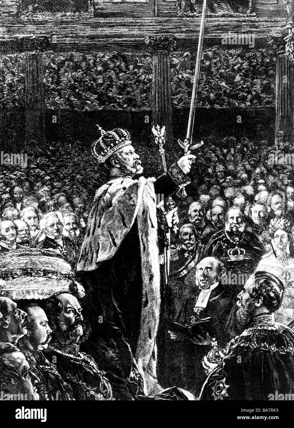 The coronation of king william hi-res stock photography and images - Alamy