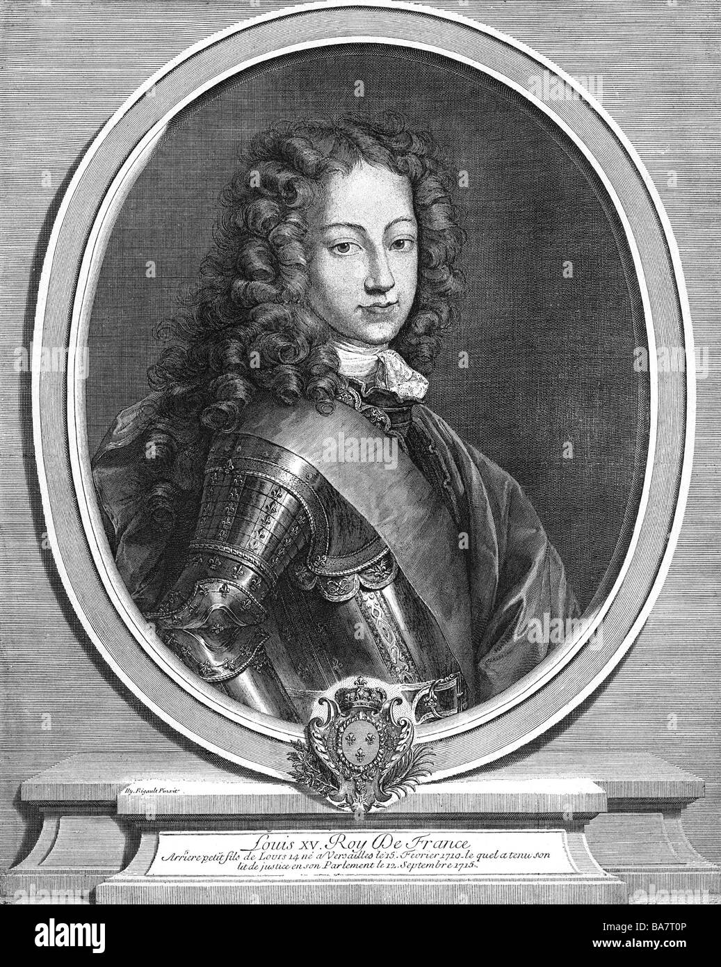 Louis xv child Black and White Stock Photos & Images - Alamy