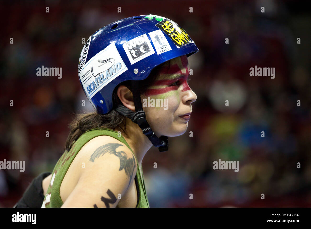 Roller derby hi-res stock photography and images - Alamy