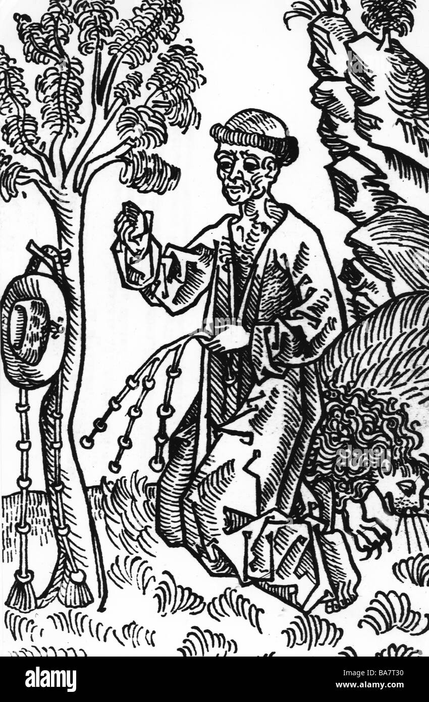 Hieronymus, 347 - 30.9.420, Roman scholar and theologican, Saint ...