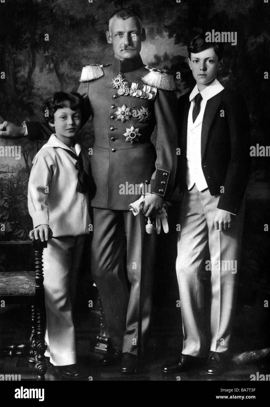 Rupprecht, crown prince of bavaria Black and White Stock Photos ...