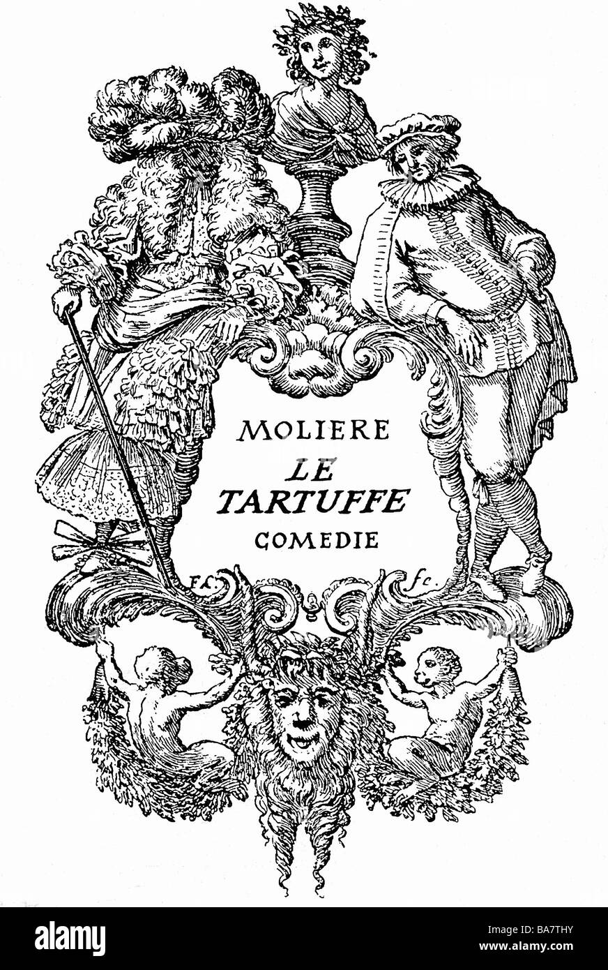 Moliere tartuffe Black and White Stock Photos & Images - Alamy