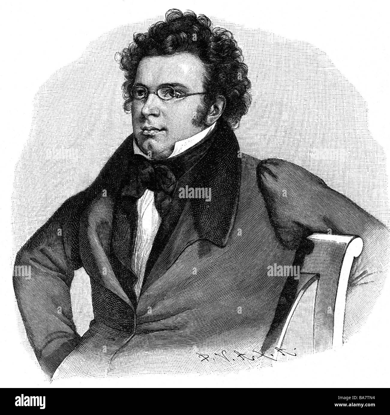 Schubert franz Black and White Stock Photos & Images - Alamy