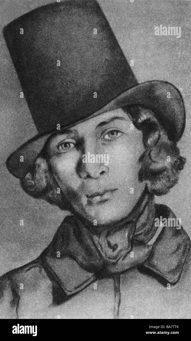 Aurore dupin Black and White Stock Photos & Images - Alamy