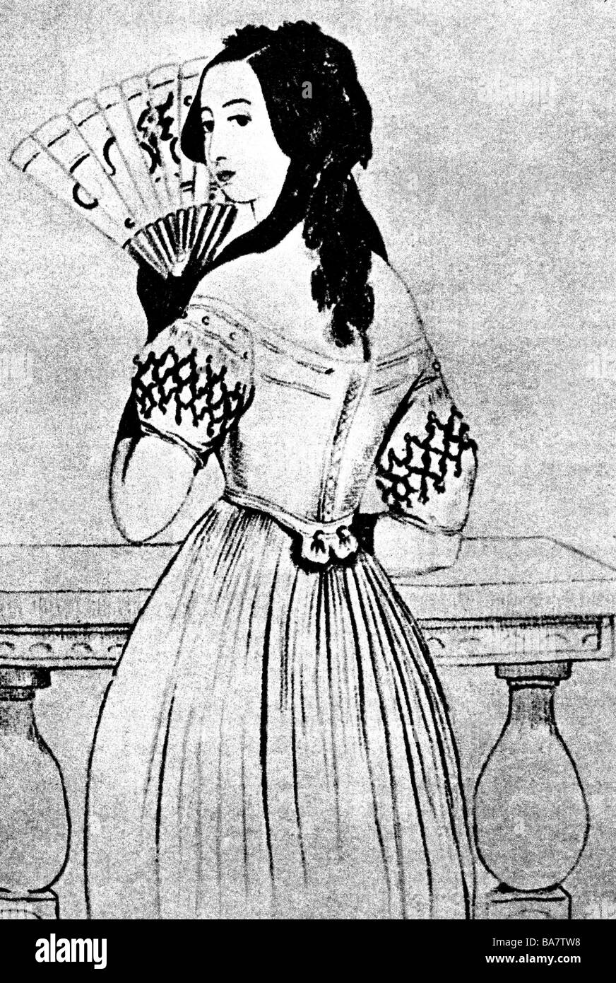 Aurore dupin Black and White Stock Photos & Images - Alamy