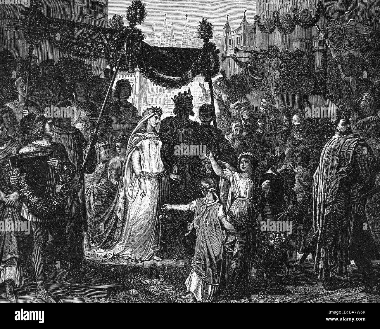 Frederick I "Barbarossa", circa 1122 - 10.6.1190, King of Germany, Holy ...