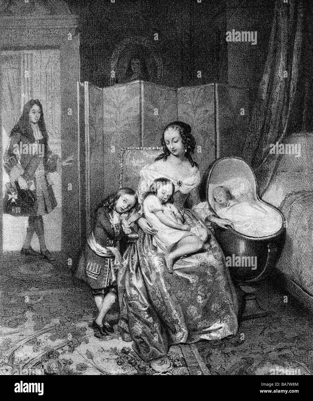 French court 17th century hi-res stock photography and images - Alamy