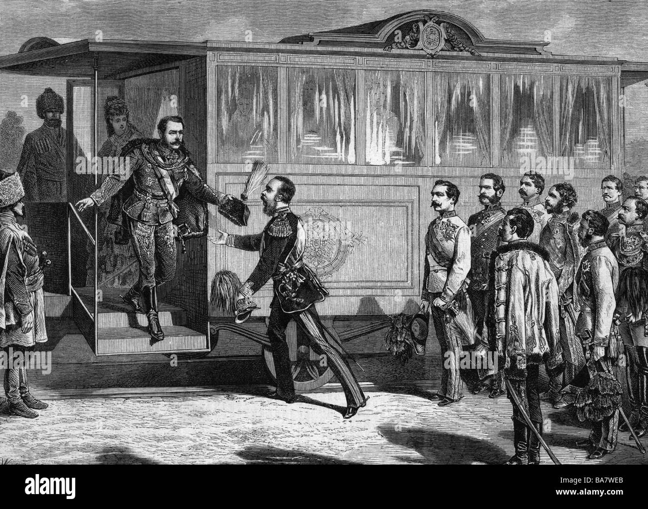 Franz Joseph I, 18.8.1830 - 21.11.1916, Emperor of Austria since 1848 ...