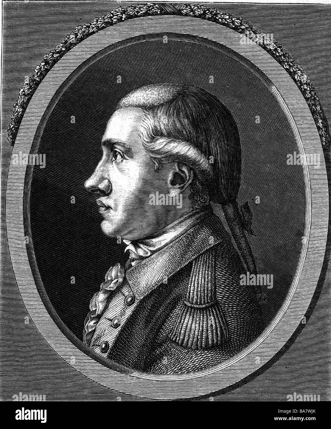 Charles augustus grand duke of saxe weimar eisenach hi-res stock ...