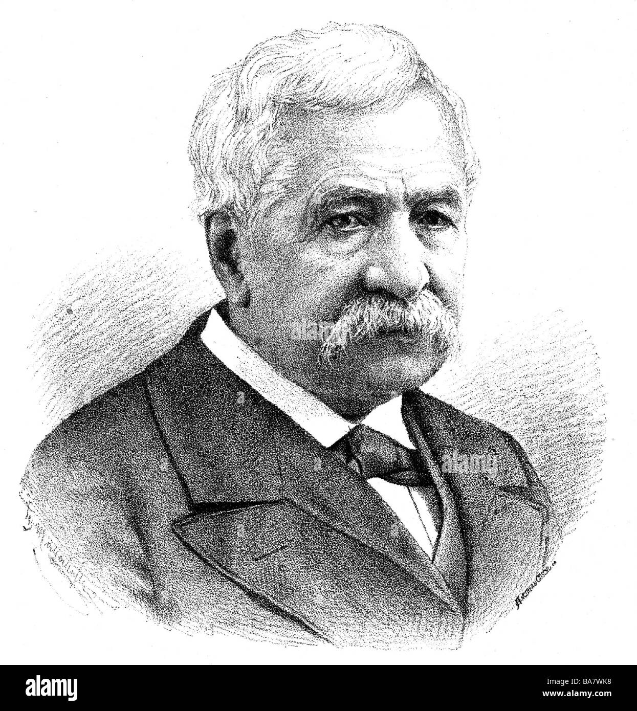 Ferdinand de lesseps portrait hi-res stock photography and images - Alamy