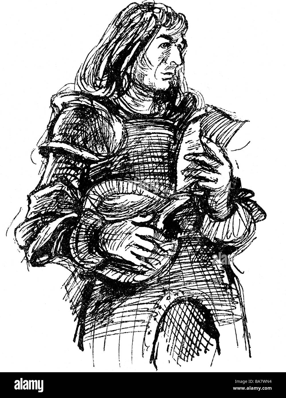 Man illustration 1950s hi-res stock photography and images - Alamy