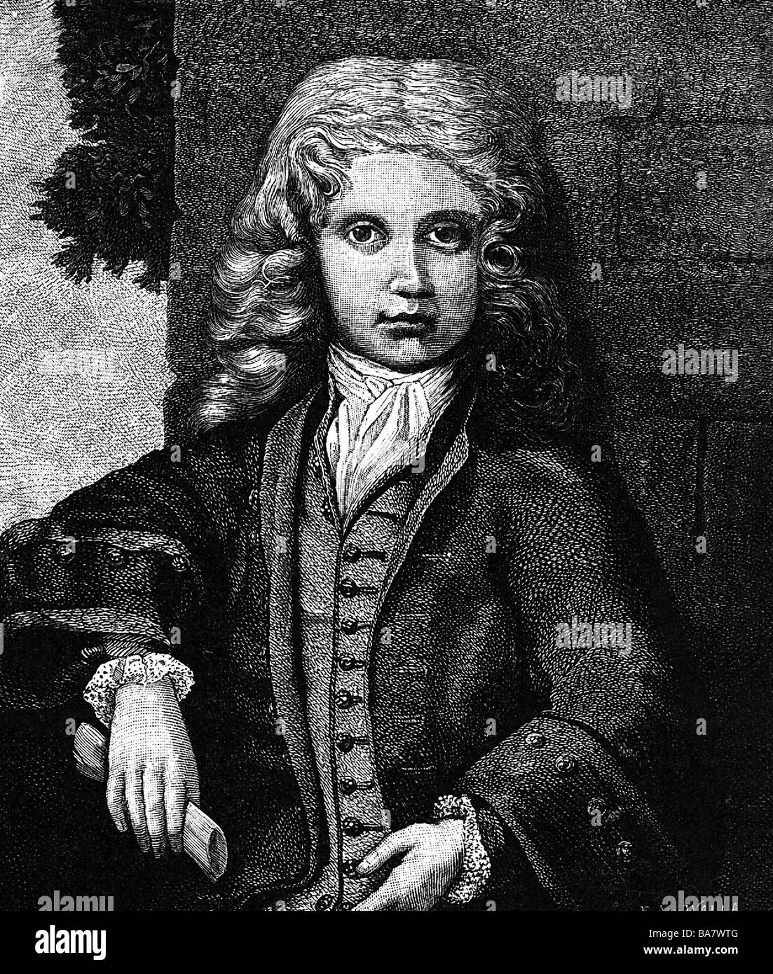 Mozart, Wolfgang Amadeus, 27.1.1756 - 5.12.1791, Austrian musician ...