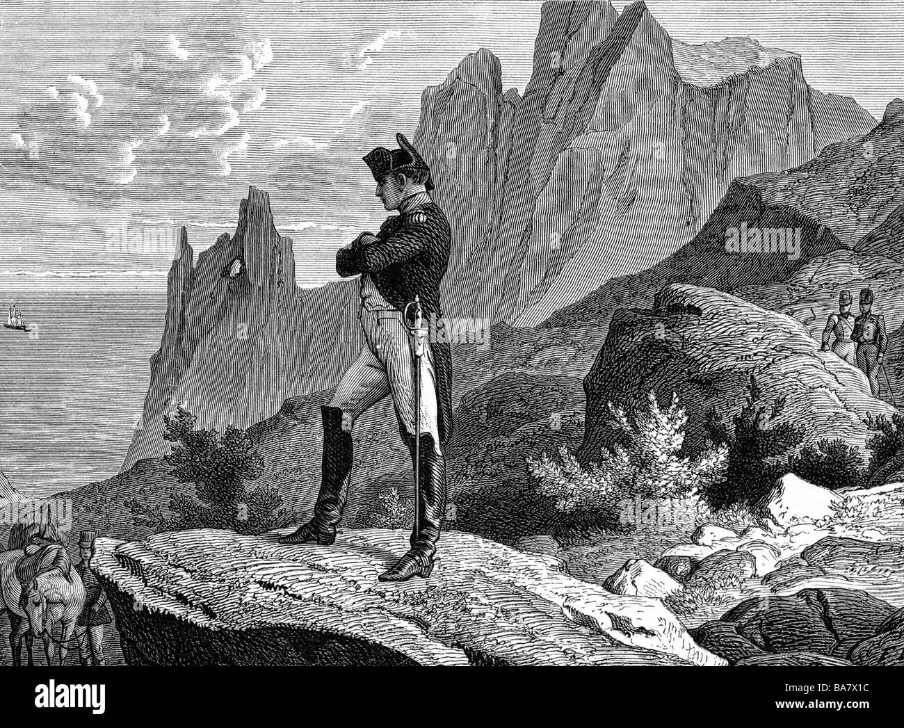 Napoleon island hi-res stock photography and images - Alamy