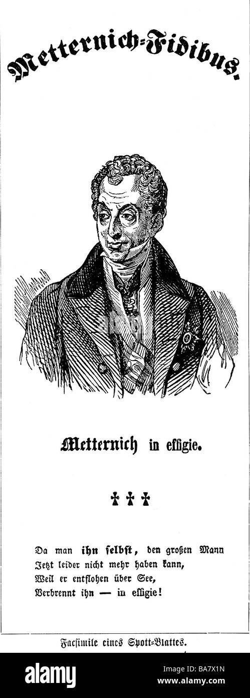 Metternich hi-res stock photography and images - Alamy