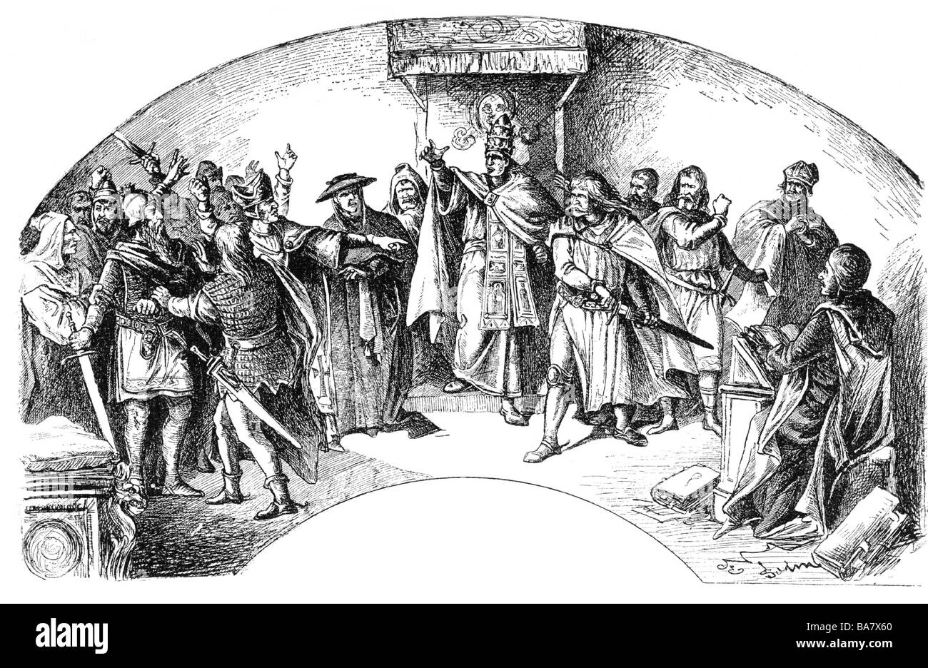 The investiture controversy hi-res stock photography and images - Alamy