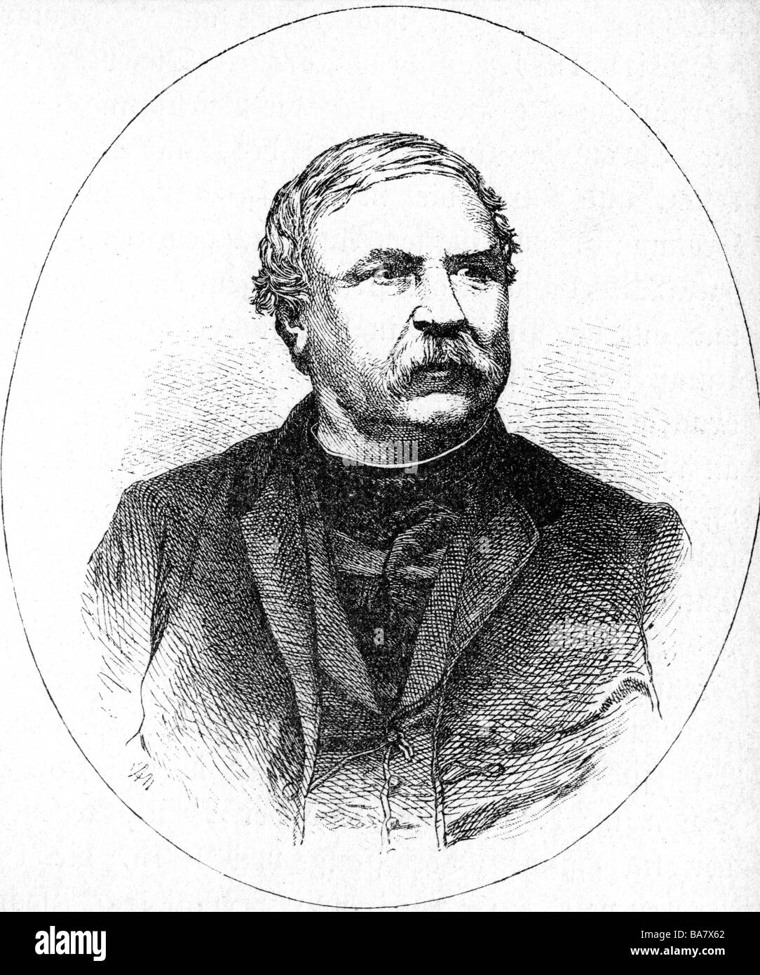 Deák, Ferenc, 17.10.1803 - 28.1.1876, Hungarian politician, portrait ...