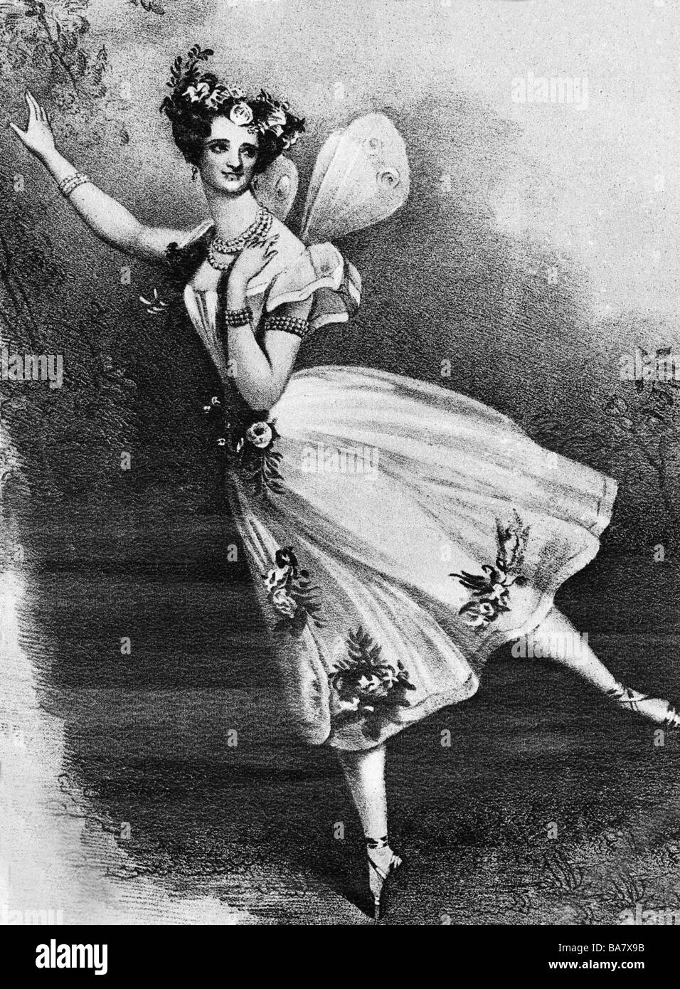 Dancer maria taglioni hi-res stock photography and images - Alamy