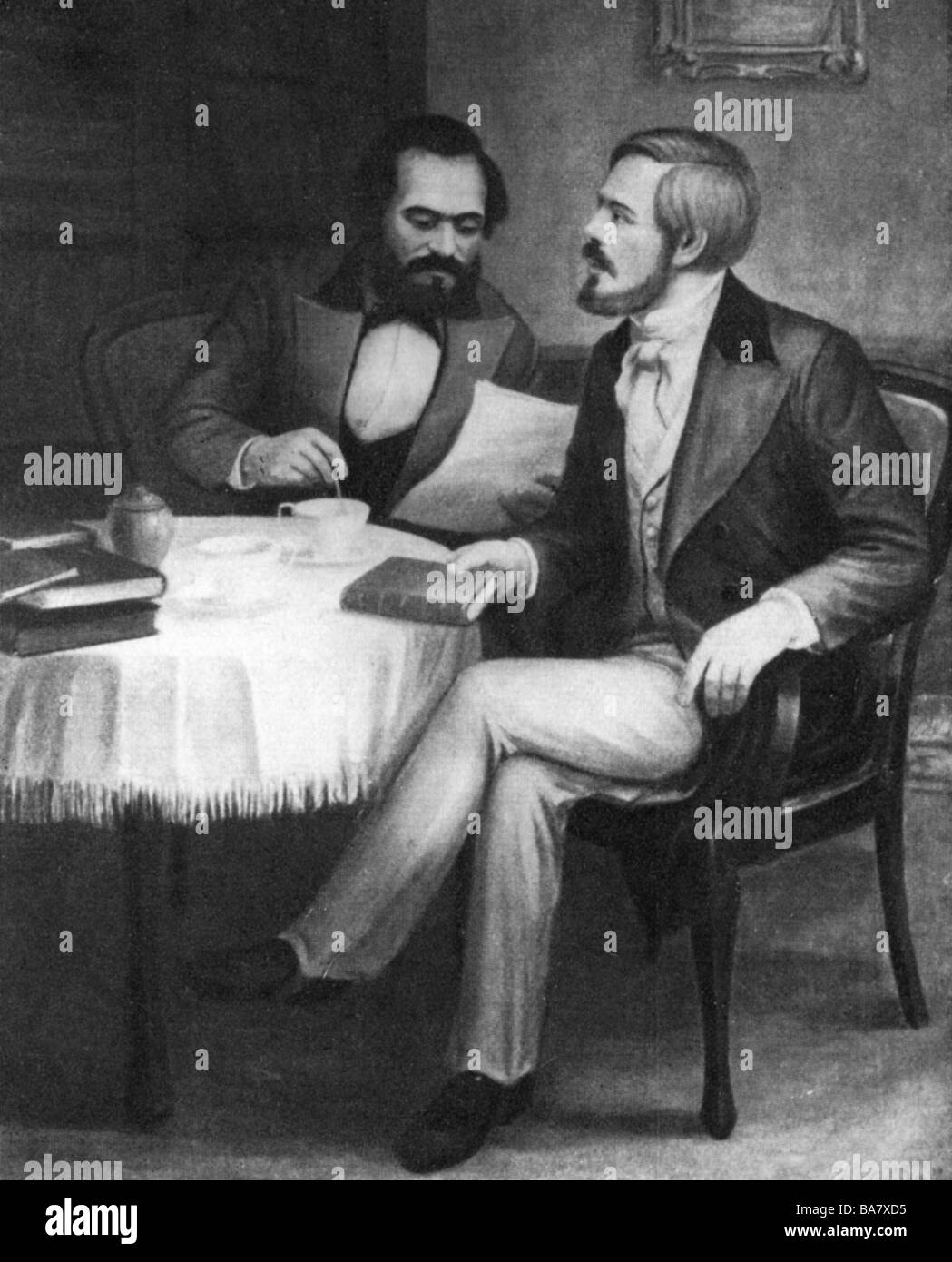 Marx, Karl, 5.5.1818 - 14.3.1883, German philosopher and journalist ...