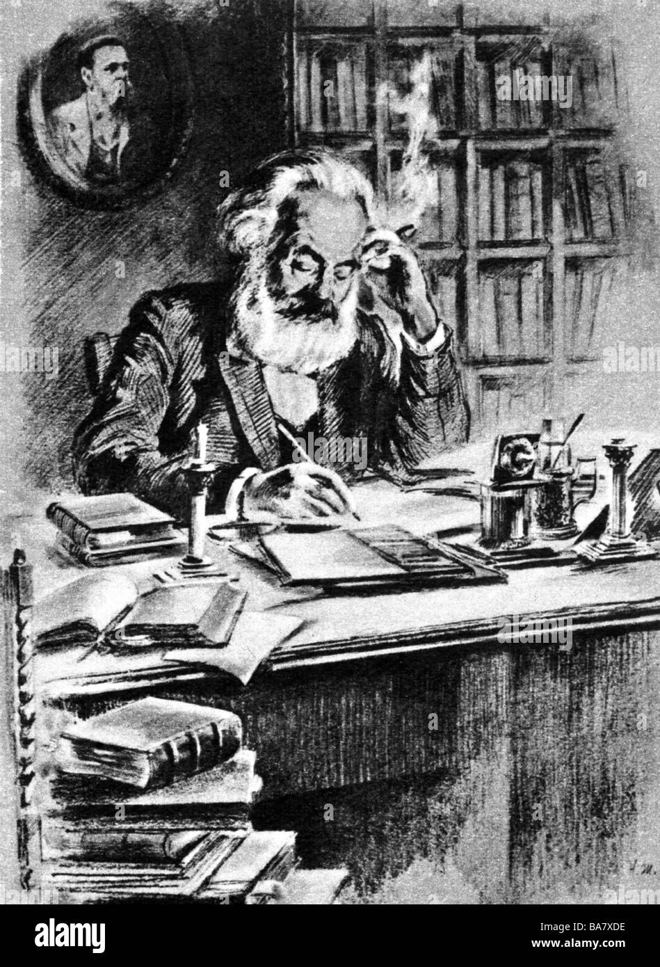 Writing desk 19th century hi-res stock photography and images - Alamy